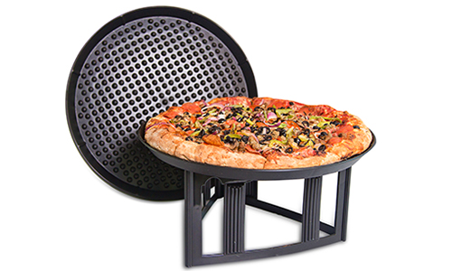 Pizza Pleezers | Pizza Servers | Plastic Pizza Trays - HS Inc.